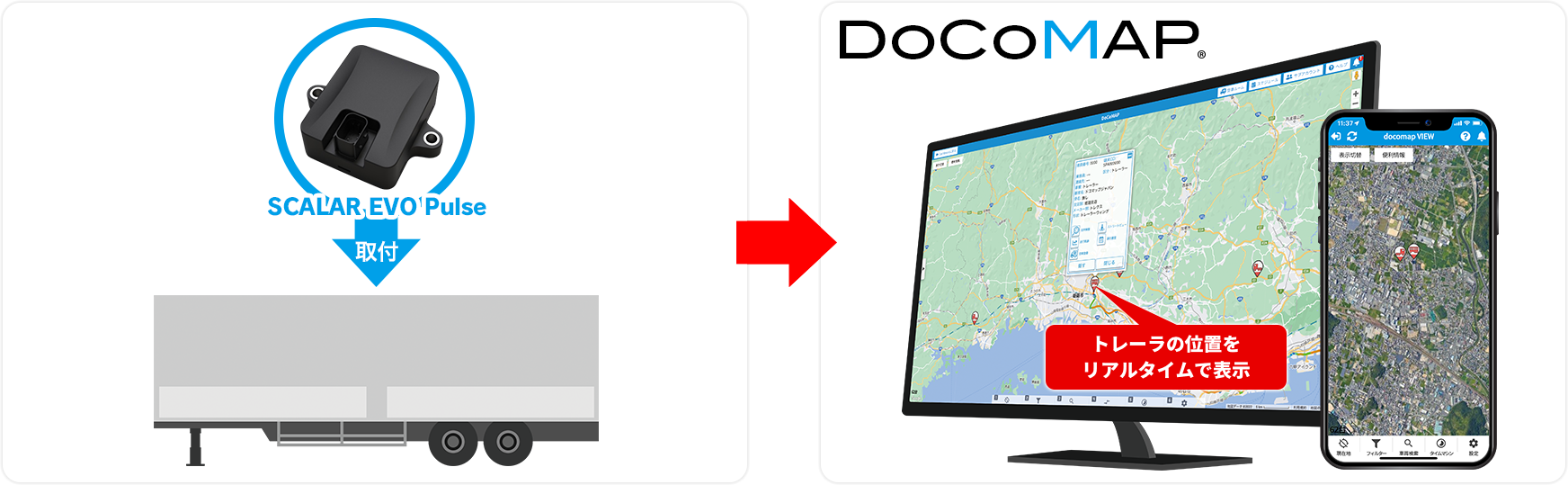 *In addition to docomap GPS, docomap Eye and docomap Vehicle are available for vehicle location ...